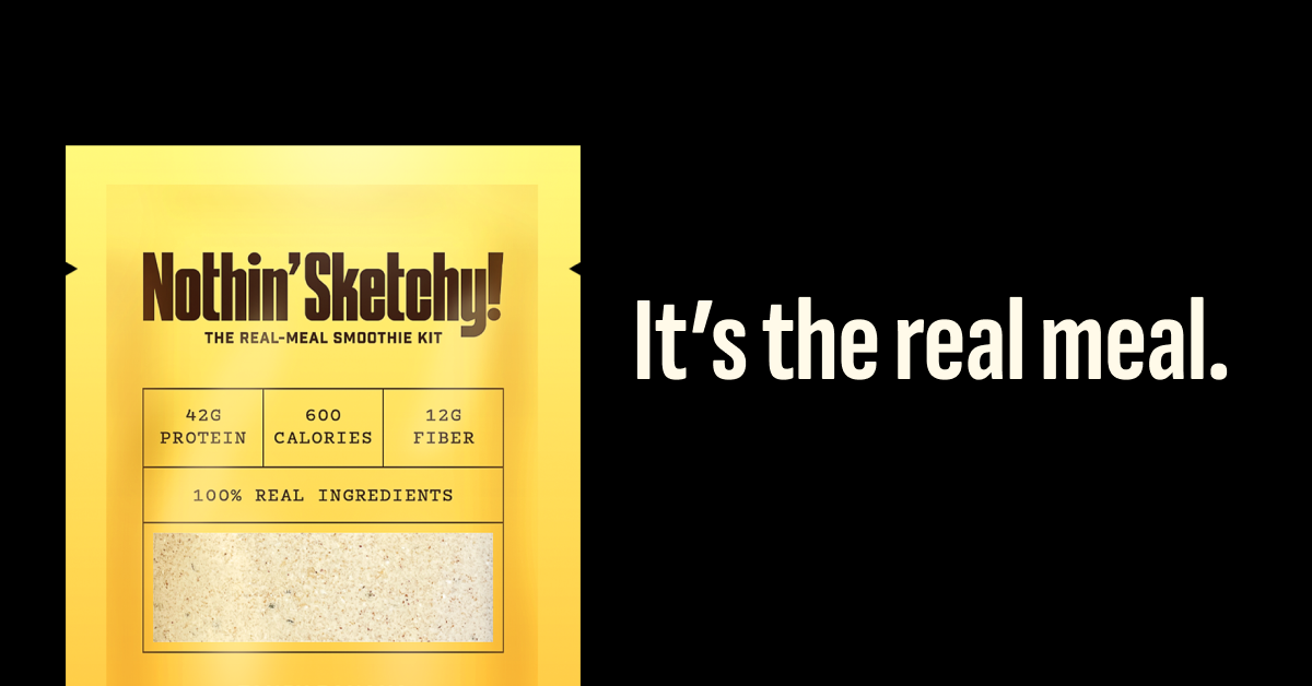 All Natural Meal Replacement Smoothies – Nothin' Sketchy